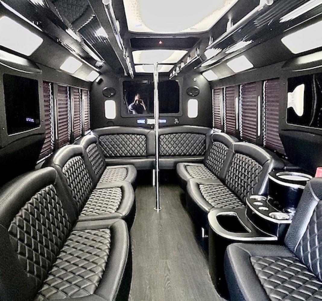 25, 30 & 35 Passenger Party Bus Rentals - Party Bus Group