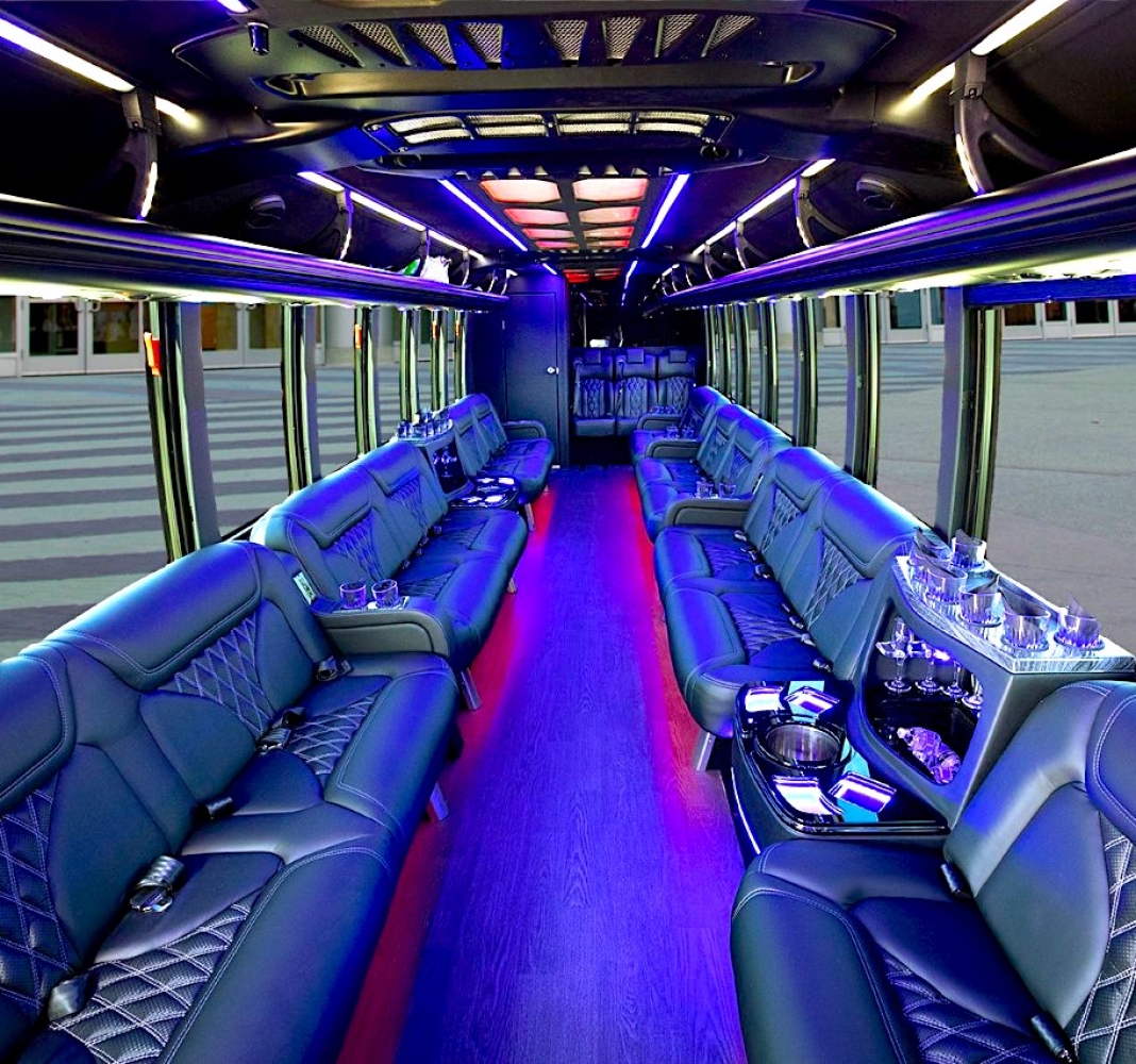 25, 30 & 35 Passenger Party Bus Rentals - Party Bus Group
