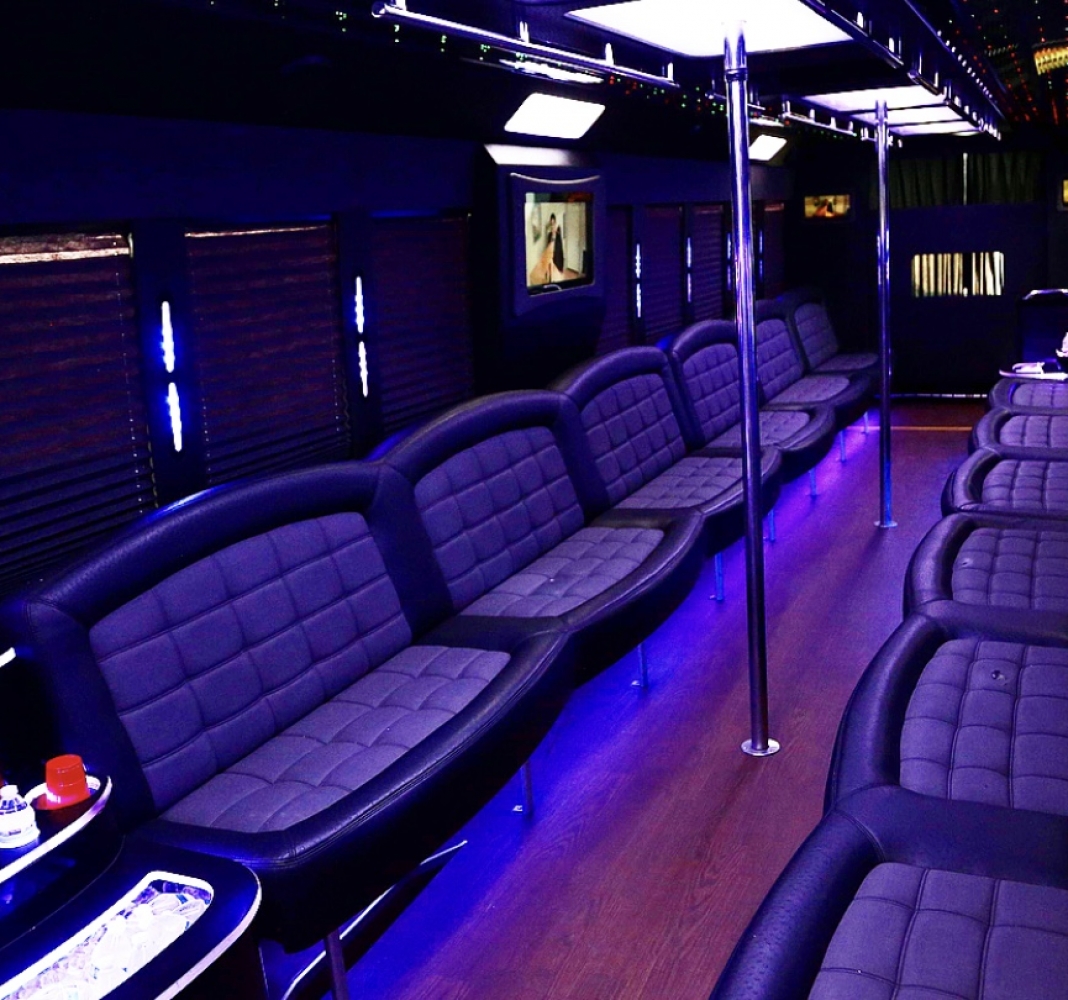 35, 40 & 50 Passenger Party Bus Rentals | Party Bus Group